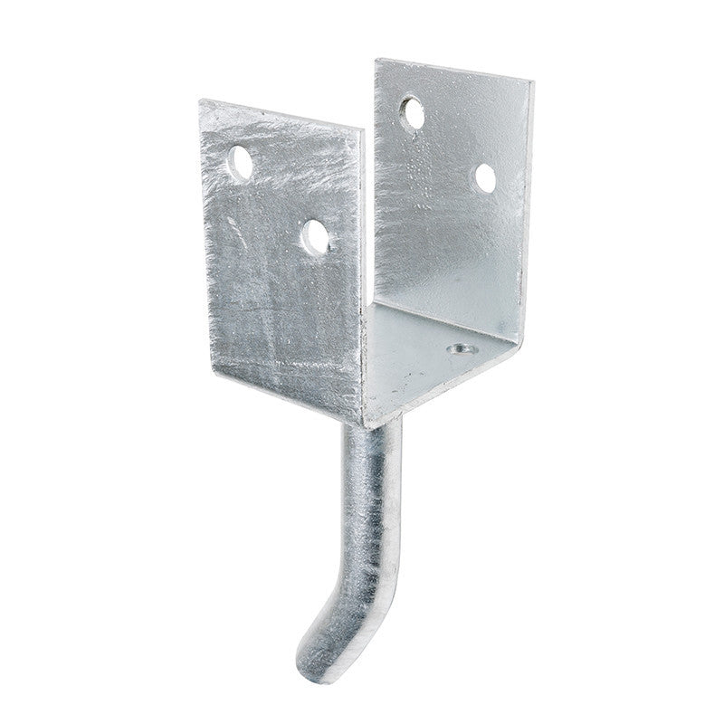 Pryda Post Full Stirrup Post Anchor With Stake 300 x 90mm | Canterbury ...