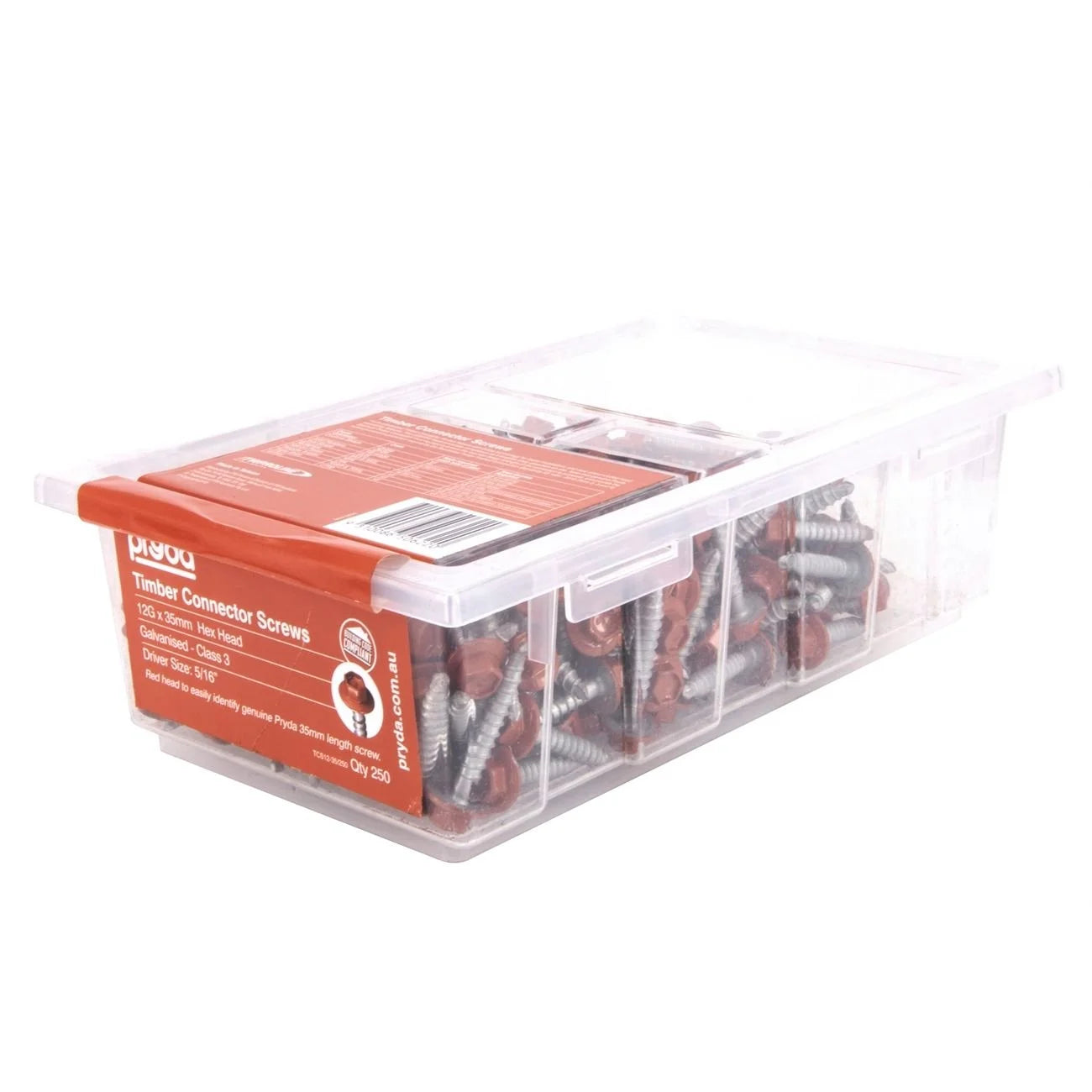 Pryda Timber Connector Screws Hex Head | Canterbury Timbers