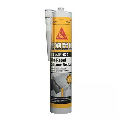 Sika Sikasil 670 Fire Rated Silicone Joint Sealant